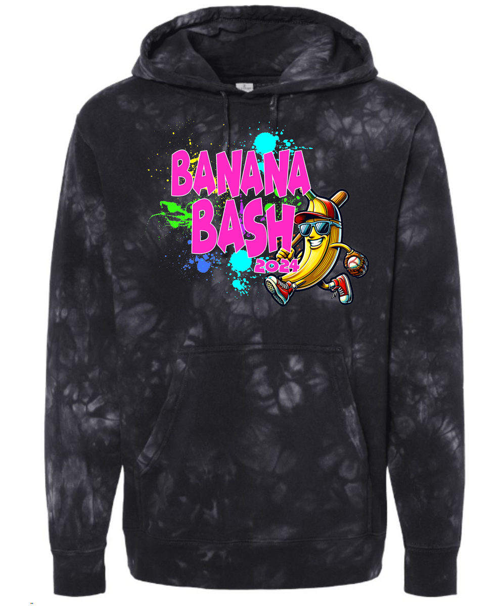 BANANA BASH tie dye hoodie – Sofia Rae